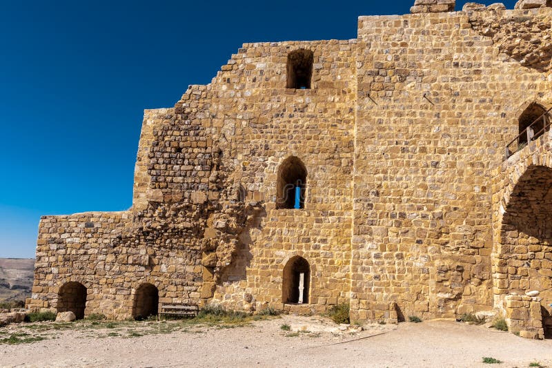 Al Karak, Jordanie photo stock. Image du patrimoine, pays - 56679548
