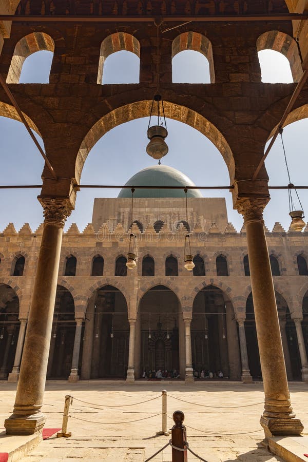 Courtyard at the Cairo Citadel Editorial Photo - Image of lower ...