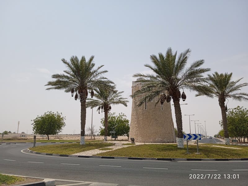 Al Khor Community Al Khor CityQatar Stock Photo - Image of tree, city ...