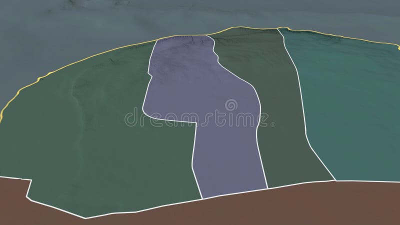 Al Marj, Libya - Highlighted. Administrative Stock Illustration ...