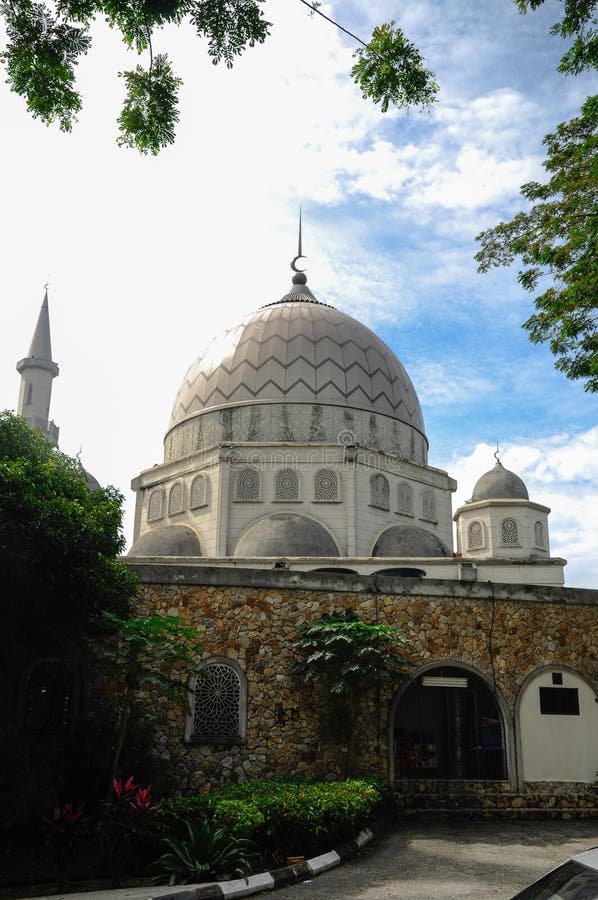 Al Muhajirin Mosque En Selangor Imagen de archivo - Imagen de espacio ...