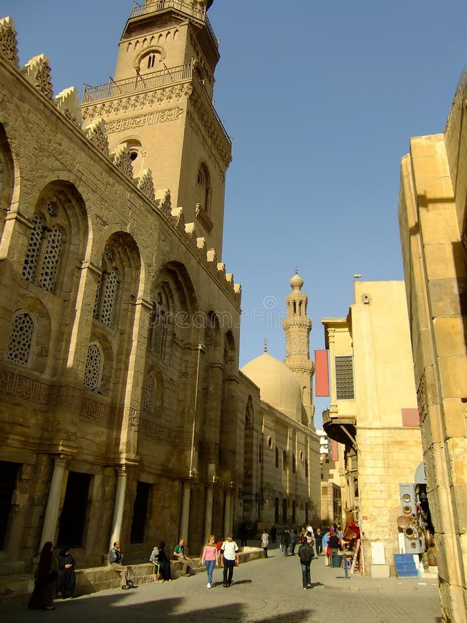 Al-Muizz Street, Islamic Distric, Cairo Editorial Photo - Image of ...