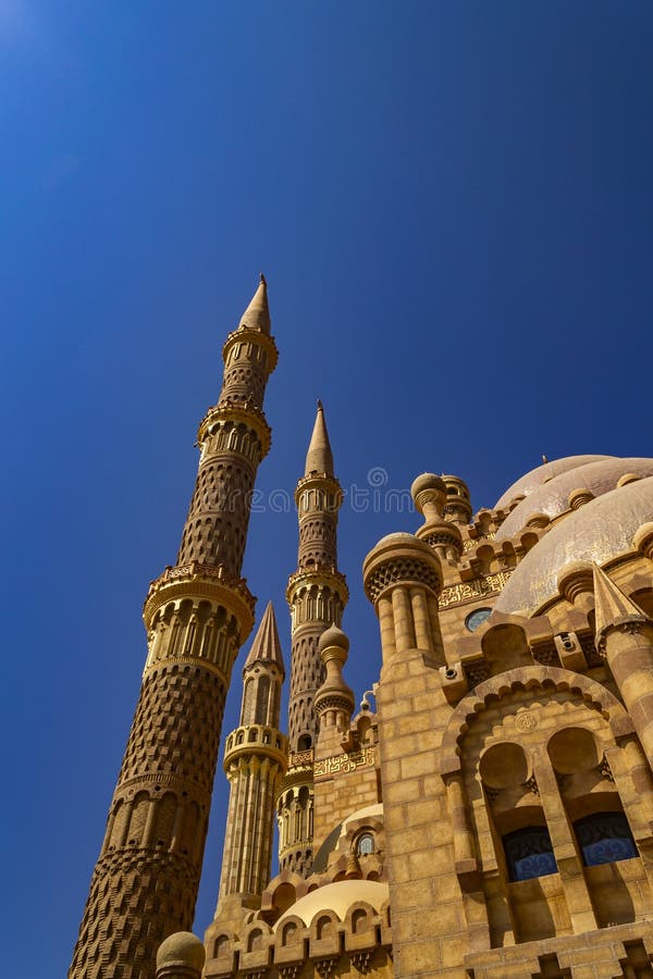 Al Mustafa Mosque in Sharm El Sheikh, Egypt Stock Image - Image of ...