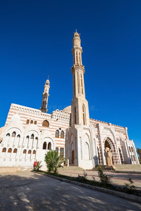 Al Mustafa Mosque in Sharm El Sheikh Stock Photo - Image of traveling ...