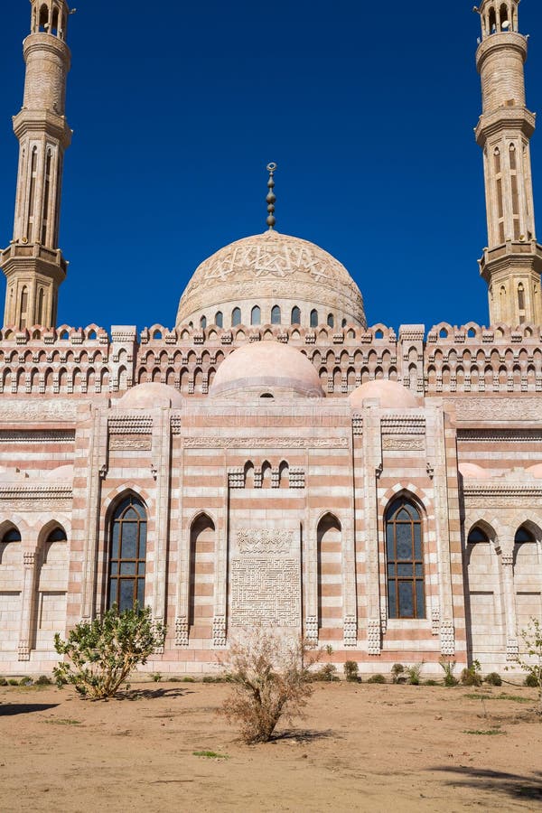 Al Mustafa Mosque in Sharm El Sheikh Stock Image - Image of peninsula ...
