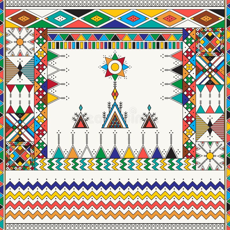 Al-Qatt Al-Asiri Pattern 30 Stock Vector - Illustration of alasiri ...