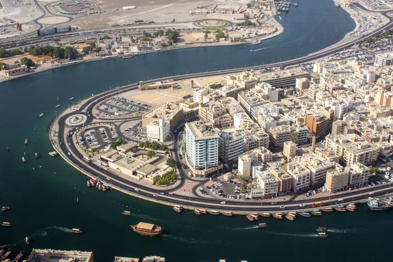 Al ras district, Dubai stock image. Image of edge, construction - 56361695