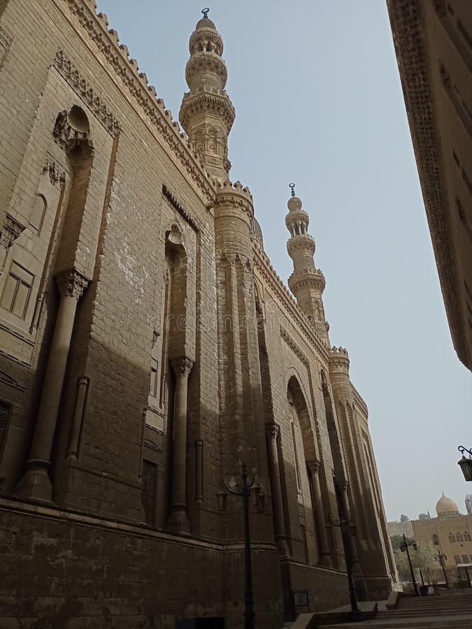 Al-Rifai Mosque stock image. Image of ruins, monument - 251906409