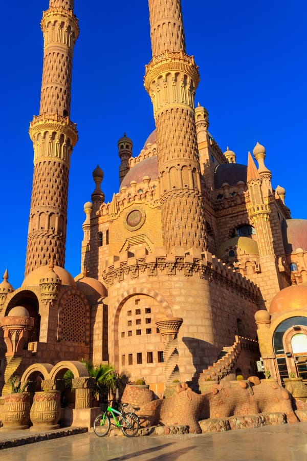 Al Sahaba Mosque in Sharm El Sheikh, Egypt Stock Image - Image of ...
