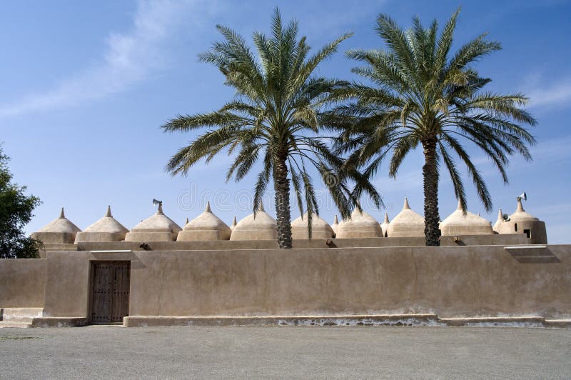 Al Samooda Mosque, Jalan Bani Bu Ali, Oman Stock Image - Image of ...
