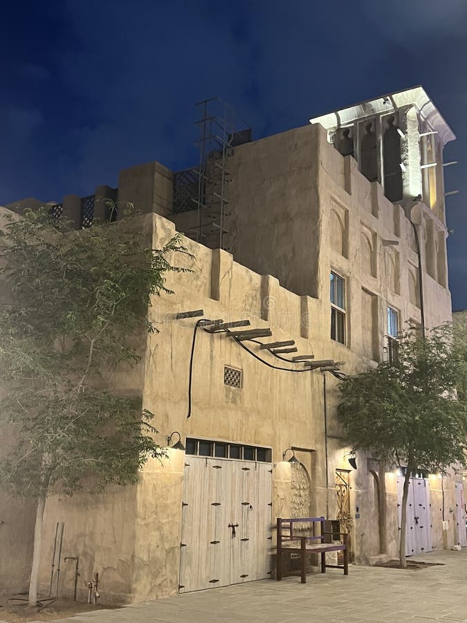 Al Seef in Dubai, UAE stock image. Image of meraas, architecture ...
