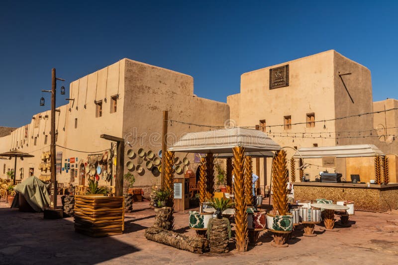 AL ULA, SAUDI ARABIA - NOVEMBER 8, 2021: Cafe in Al Ula Old Town, Saudi ...