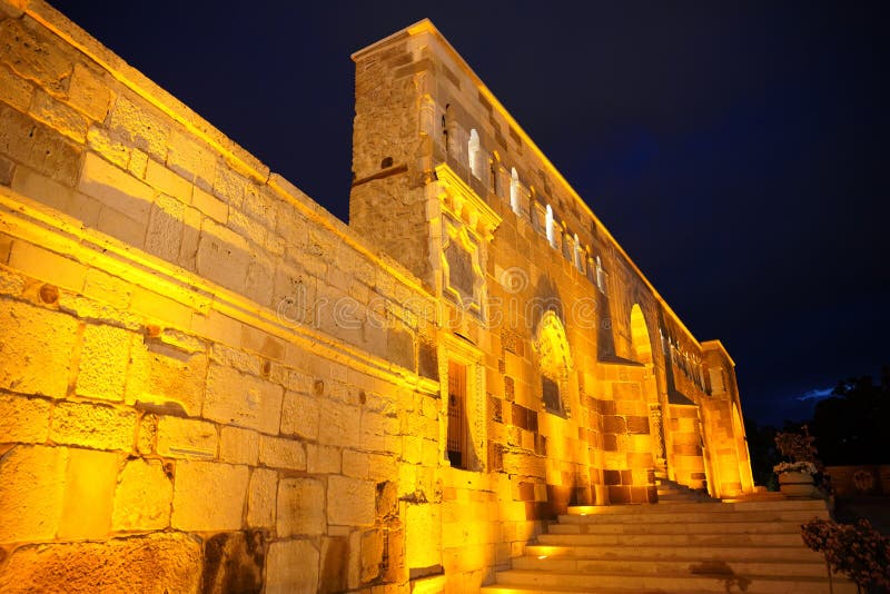 Alaaddin Mosque in Konya, Turkiye Stock Photo - Image of ottoman ...