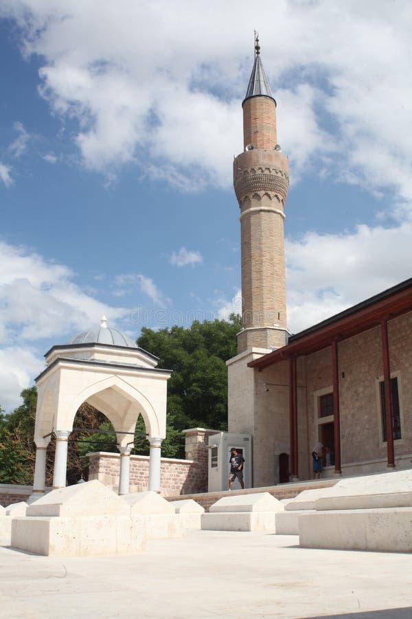 Alaaddin Mosque in Konya City Stock Image - Image of chapel, estate ...