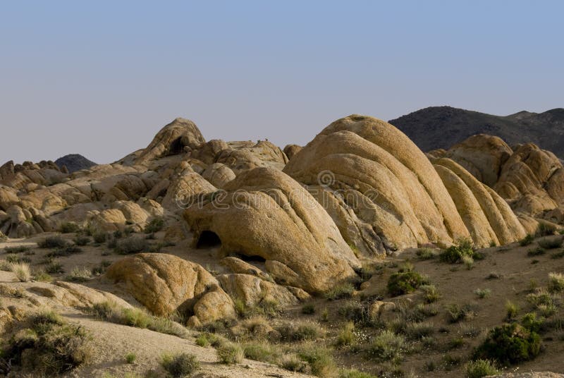 Alabama Hills Rock Formation Stock Image - Image of natural, desert ...