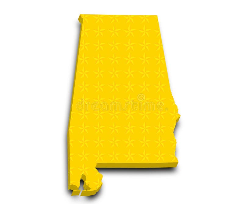 Alabama Map with Stars Texture Stock Illustration - Illustration of stars, texture: 365730090