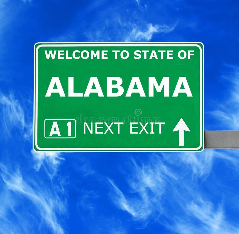 Alabama Road Sign stock photo. Image of post, choice, message - 5831598