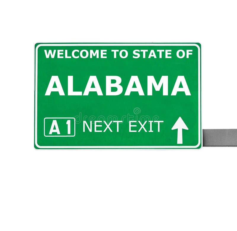 Alabama Road Sign stock photo. Image of post, choice, message - 5831598