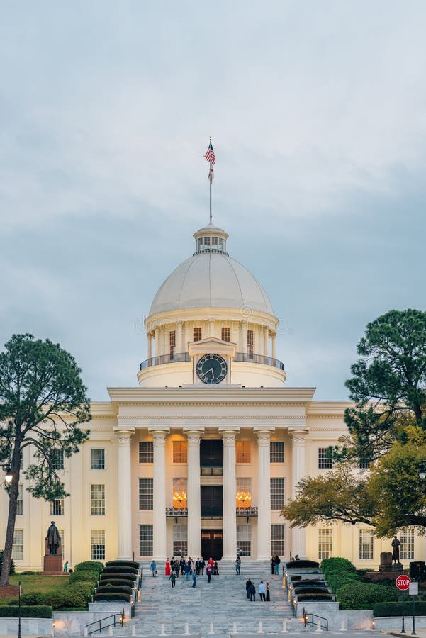 The Alabama State Capitol, in Montgomery, Alabama Stock Image - Image ...