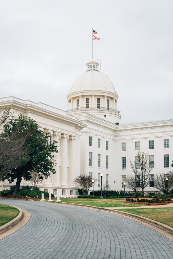 The Alabama State Capitol, in Montgomery, Alabama Stock Photo - Image ...
