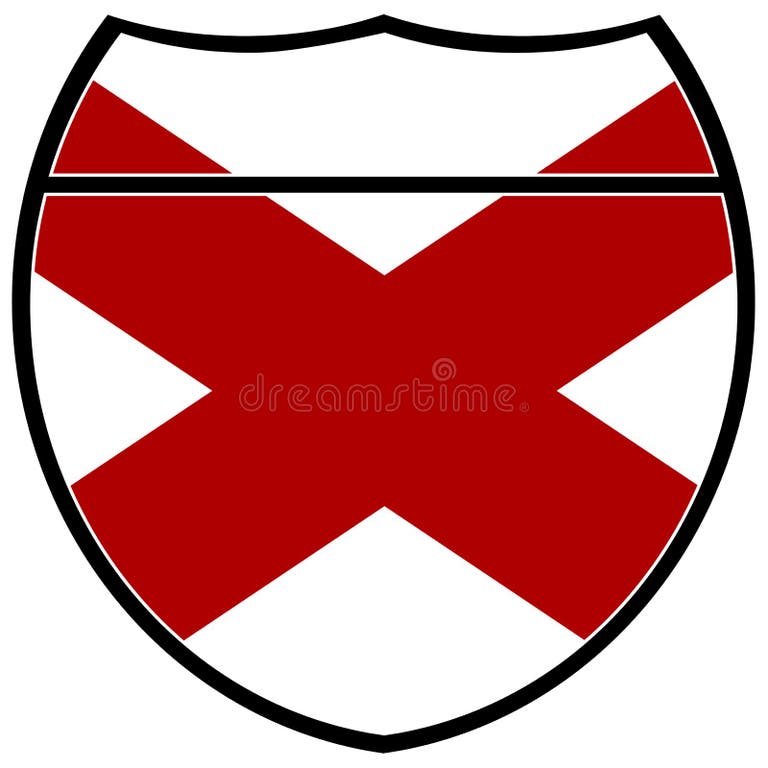 Alabama State Shield Stock Illustrations – 213 Alabama State Shield ...