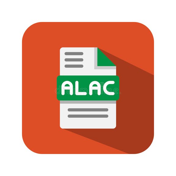 Alac File Document Format Audio Icons. Extension Files Type Icon ...