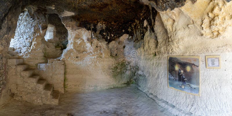 Medieval the Orthodox Christian Cave Monastery Complex of Aladzha ...