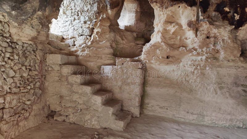 , Aladzha Monastery Medieval Orthodox Christian Cave Monastery Stock ...