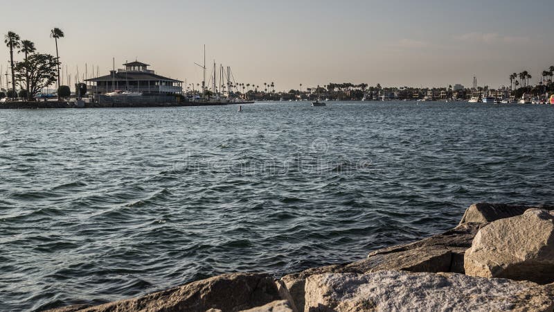 Alamitos Bay stock image. Image of alamitos, water, sailboats - 41643903