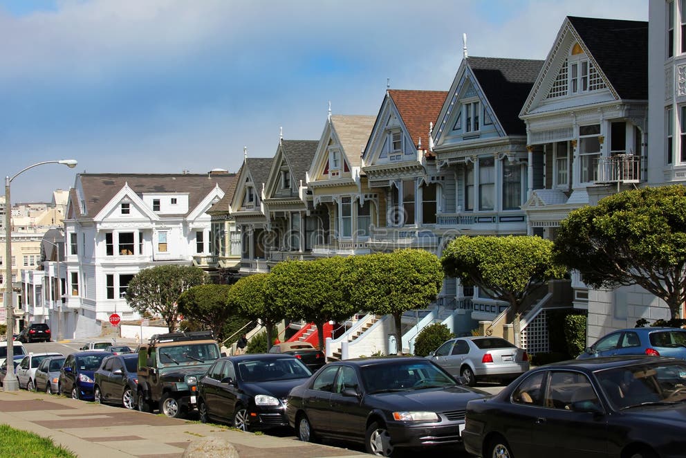 Alamo Square stock image. Image of panorama, cityscape - 22334489
