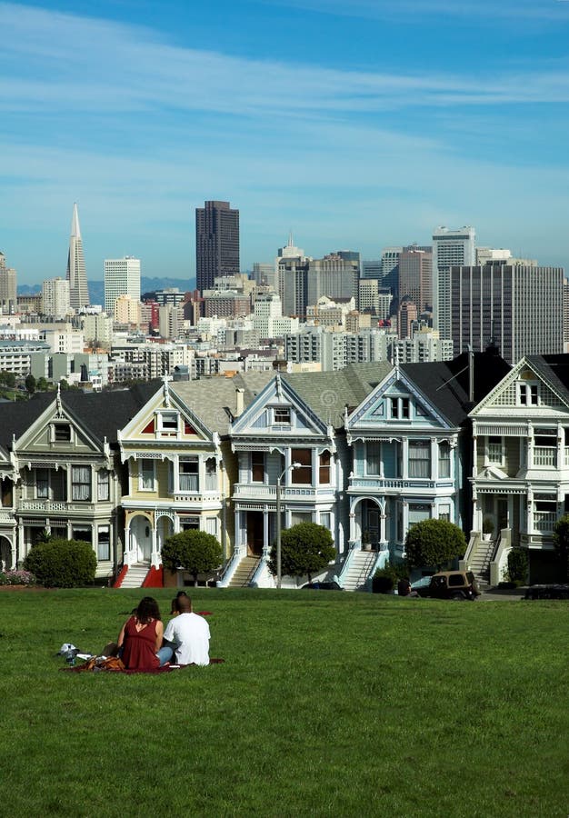 Alamo Square, San Francisco Stock Photo - Image of square, ladies: 2315012