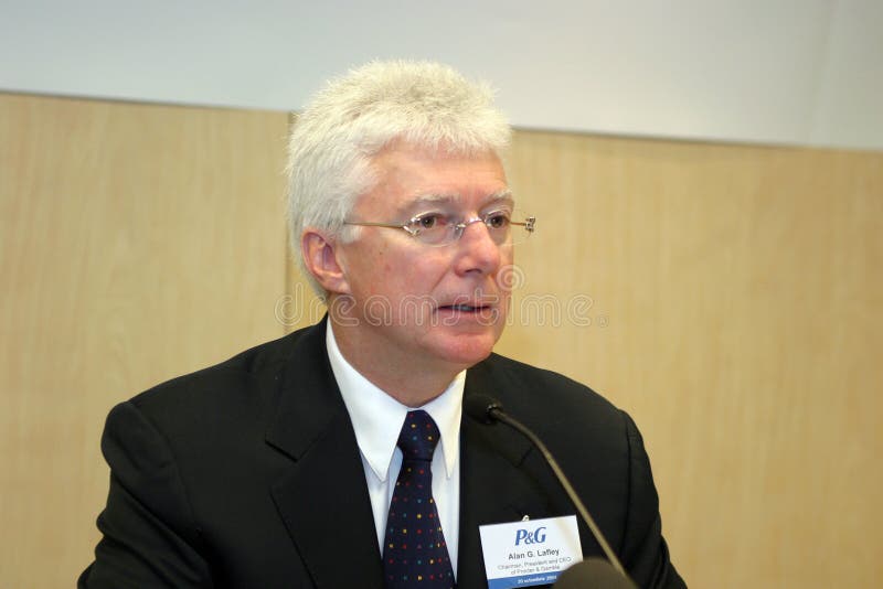 Alan G. Lafley editorial photography. Image of corporate - 24932707