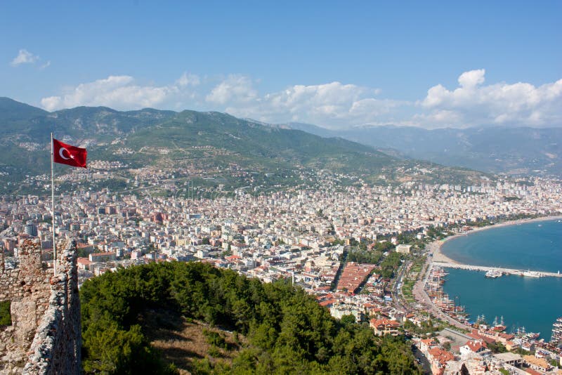 Alania stock image. Image of houses, buildings, alania - 23067001