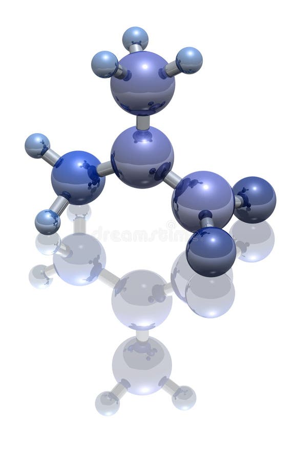 Alanine stock illustration. Illustration of reflection - 14009299