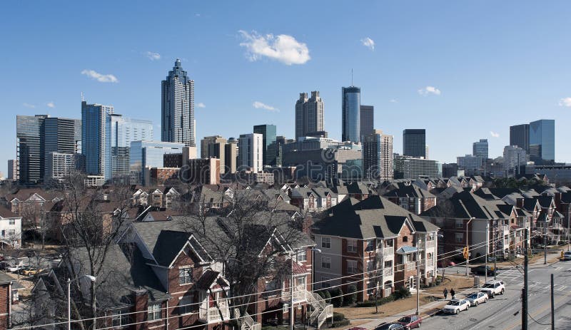 Alanta stock photo. Image of cityscape, building, skyscraper - 12707150