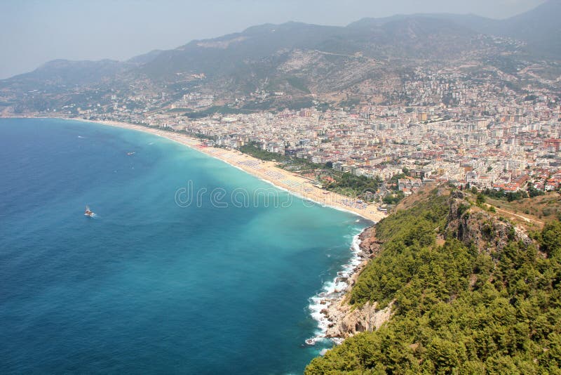 Alanya, Turcja obraz stock. Obraz złożonej z skała, turystyka - 27635959