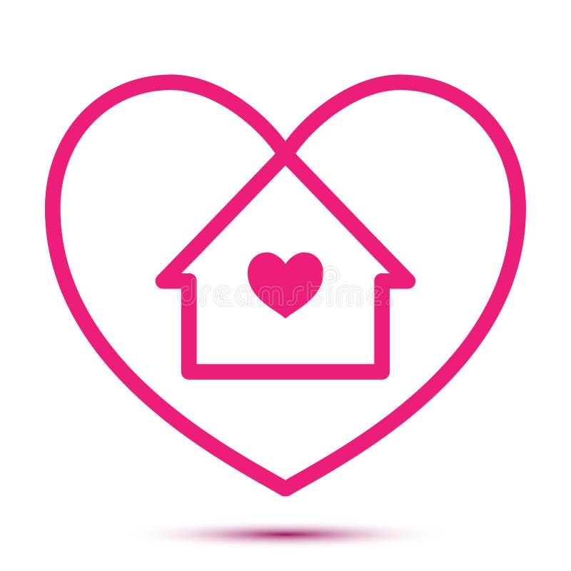 Home Heart Stock Illustrations – 116,173 Home Heart Stock Illustrations ...