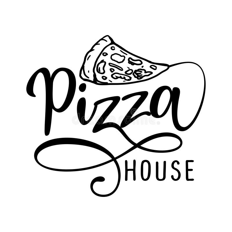 Pizza house logo stock vector. Illustration of advertising - 190939333