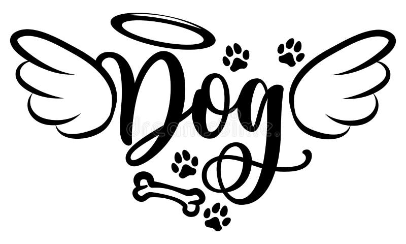 Angel Dog Stock Illustrations – 1,281 Angel Dog Stock Illustrations ...