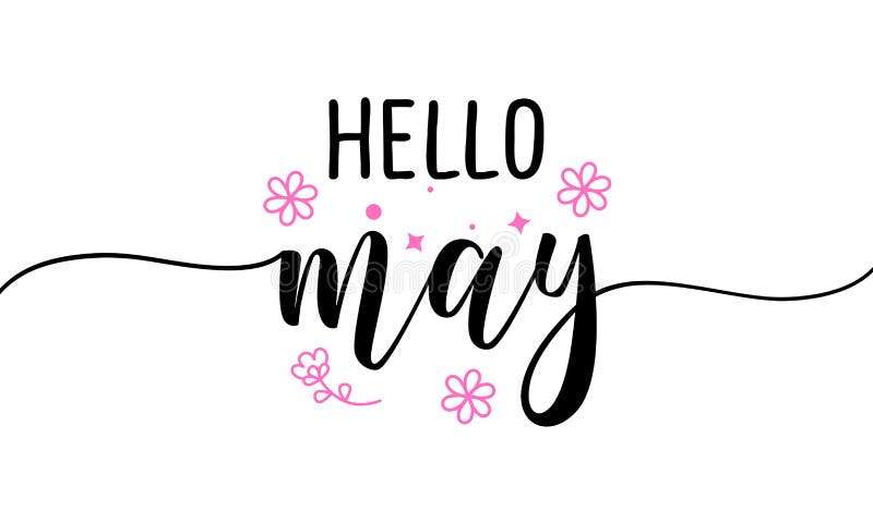 Hello May Images