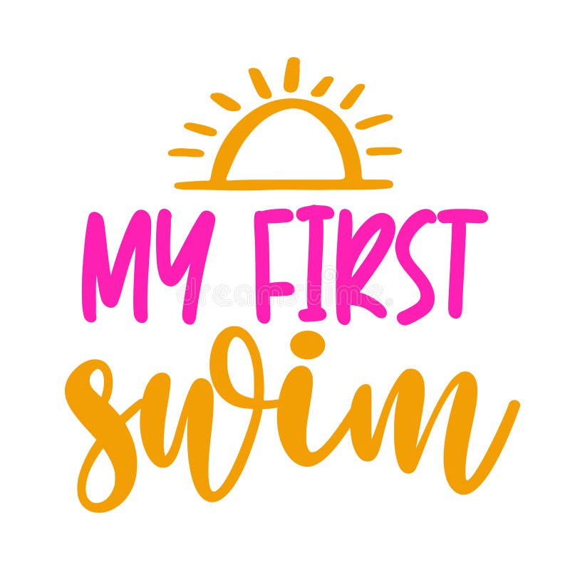 My First Swim Stock Illustrations – 7 My First Swim Stock Illustrations ...