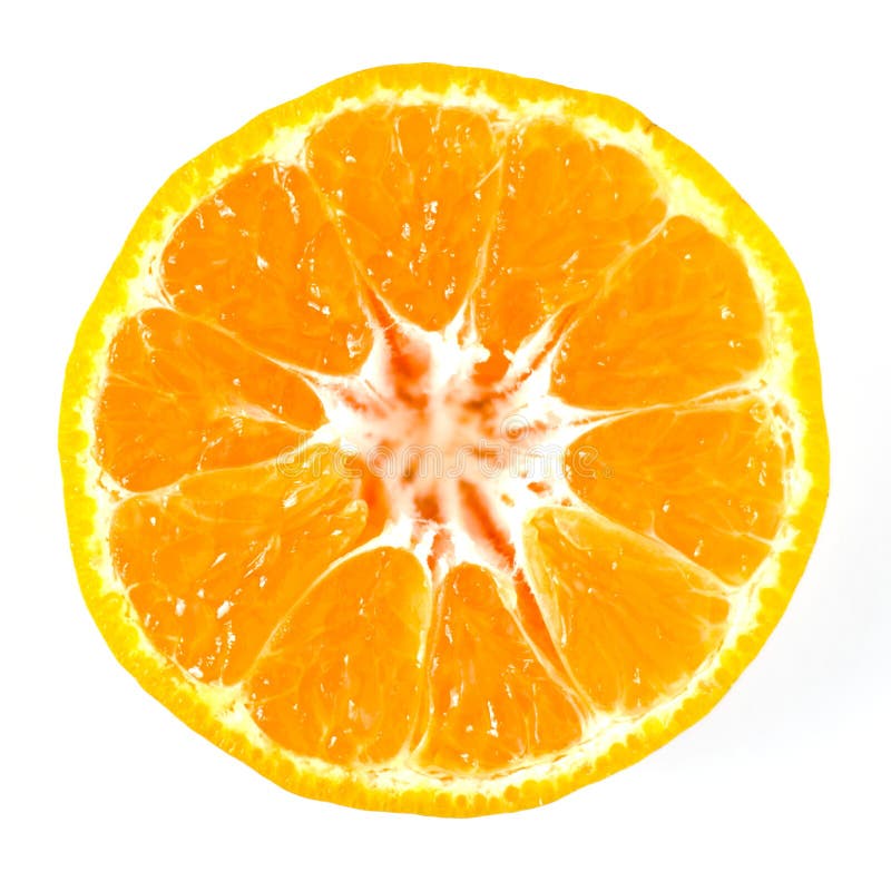 Laranja cortada imagem de stock. Imagem de grupo, maduro - 26613313