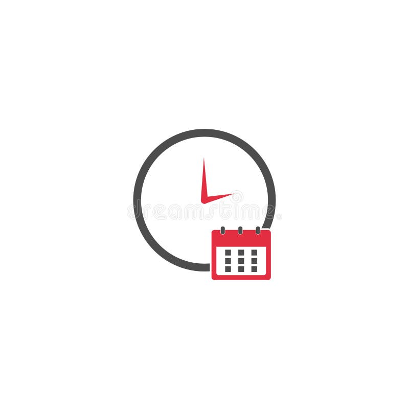 Alarm,calender Logo Design Template Vector Stock Illustration ...