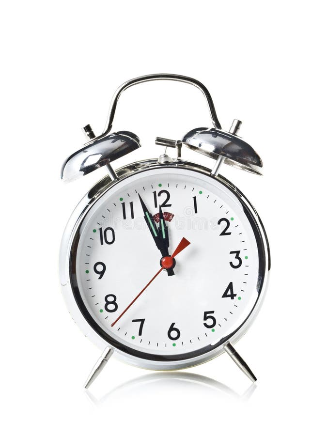 Midnight clock stock photo. Image of midnight, alarm, years - 249540