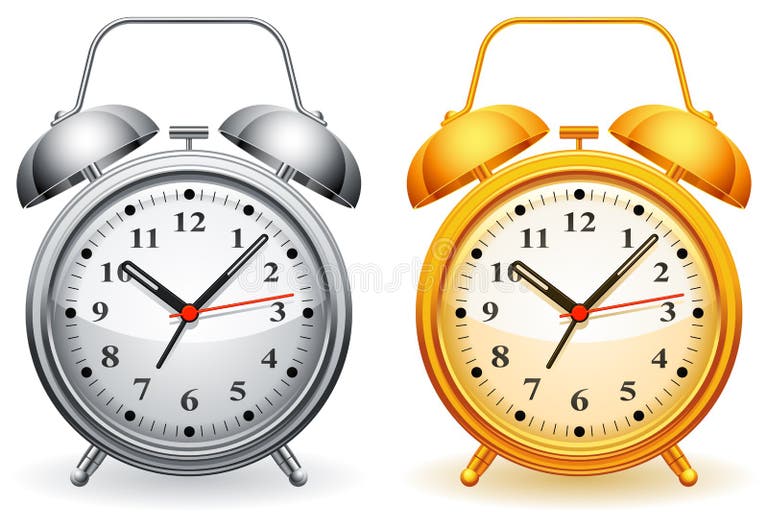 Yellow Vintage Alarm Clock Icon Stock Illustrations – 996 Yellow ...
