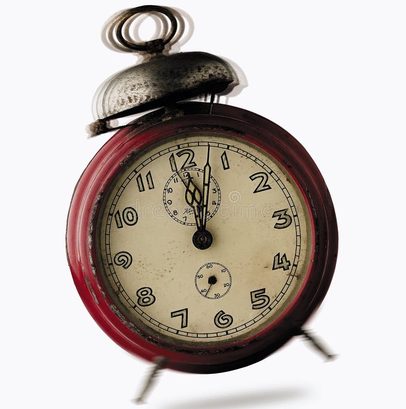 Alarm clock stock photo. Image of alarm, ringing, midday - 338726