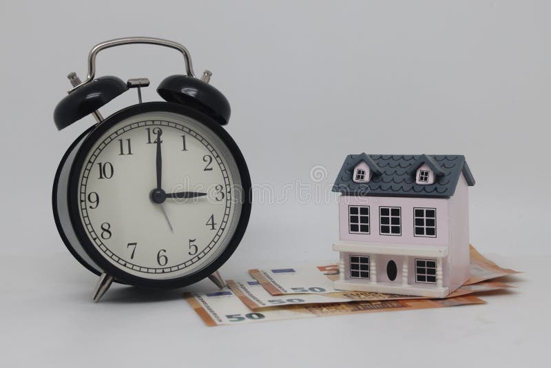 Alarm Clock Back View, Reverse Side of Time, Dark Side of Time. Changed ...