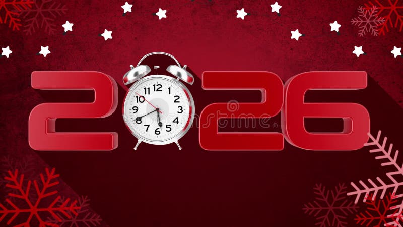 2026 Alarm Clock Background Stock Video - Video of abstract, falling ...