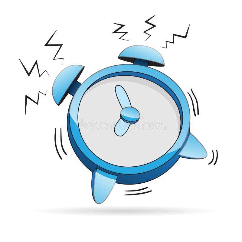 Alarm Clock Cartoon stock vector. Illustration of wake - 45541920