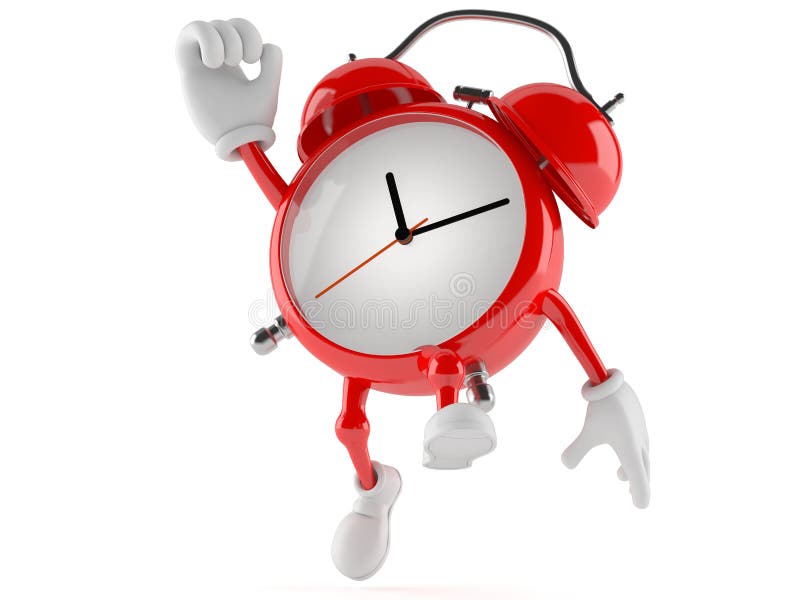 Jumping Alarm Clock Stock Illustrations – 183 Jumping Alarm Clock Stock ...